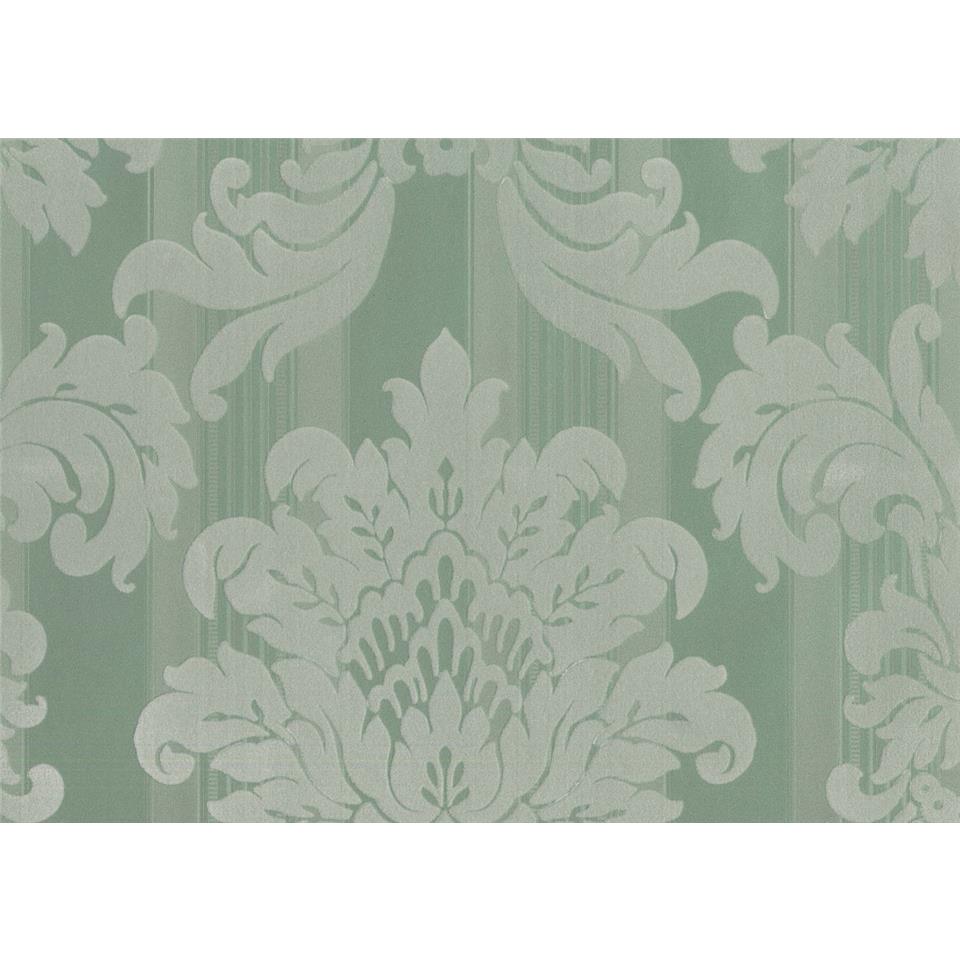 Italian Velour Genuine Damask Flock Wallpaper 25035